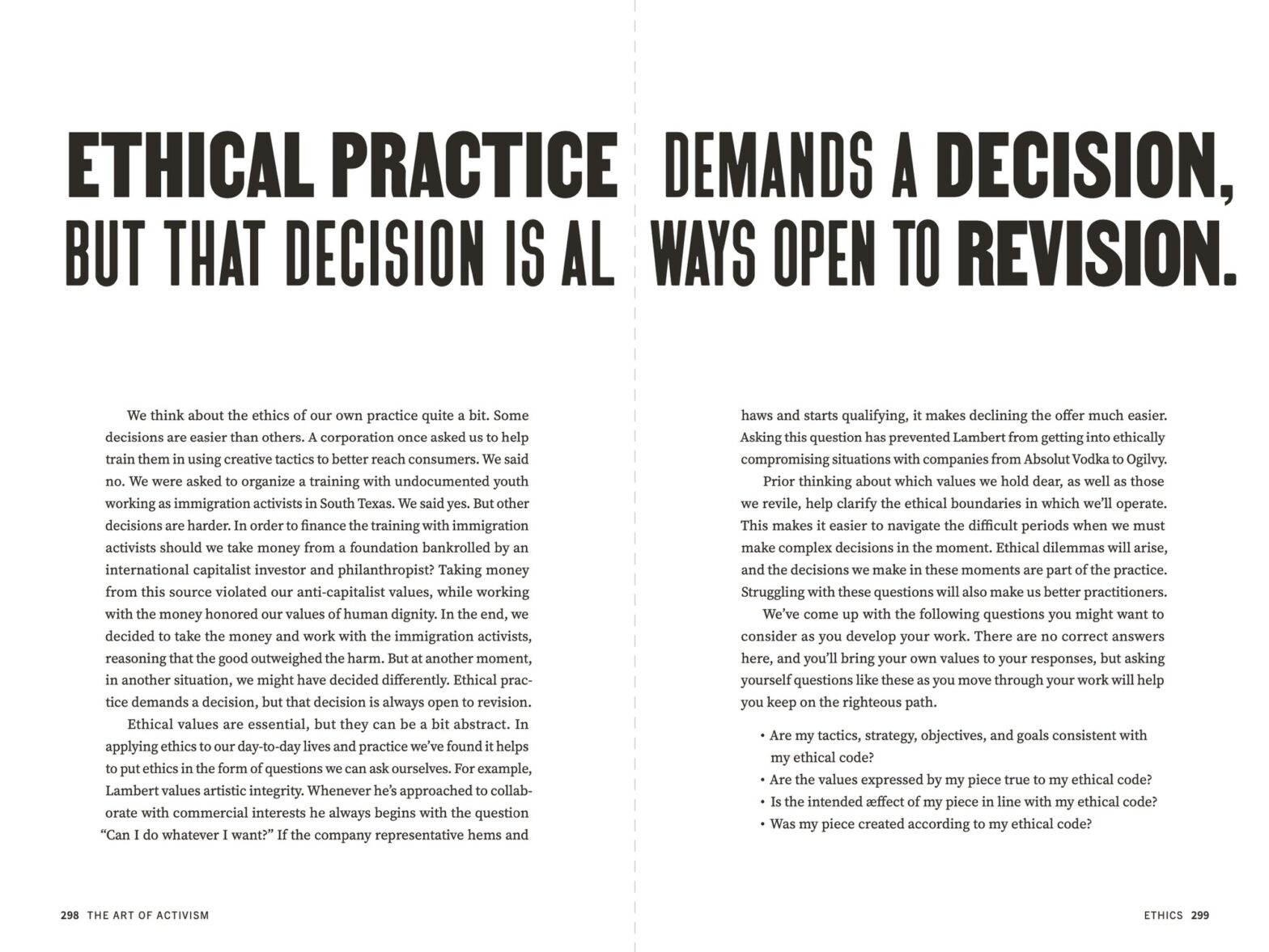 The Art of Activism – Your All-Purpose Guide to Making the Impossible ...
